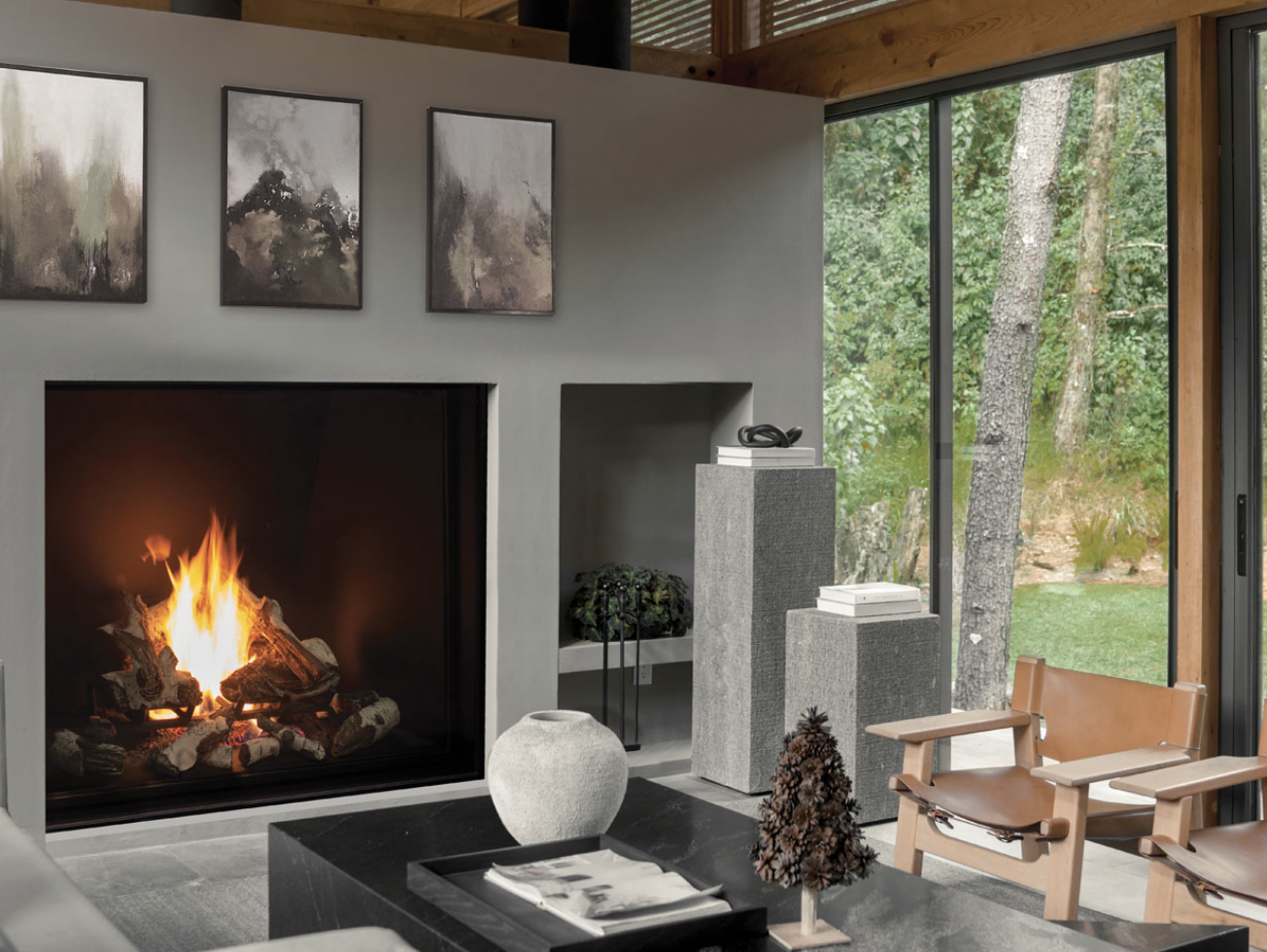 The U55 Gas Fireplace - Maxwell Fireplace - Quality Gas Fireplaces Vancouver